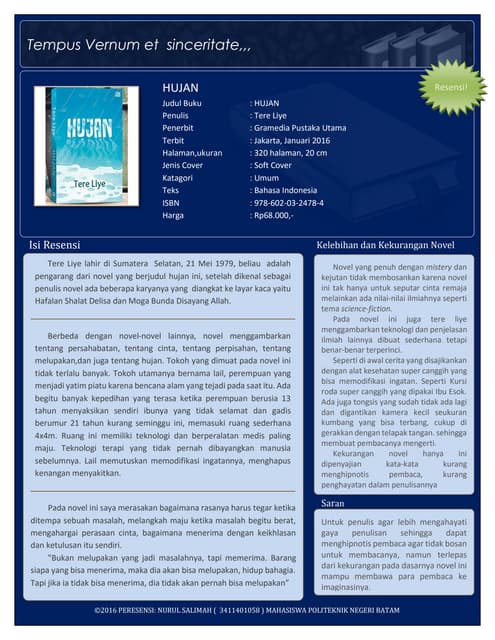 Contoh Resensi Buku | PDF