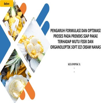 Laporan Praktikum Ice Cream | DOCX