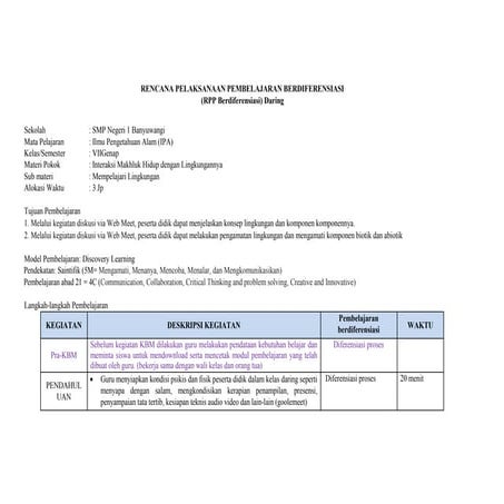 Contoh Rpp berdeferensiasi IPA YANISA.docx
