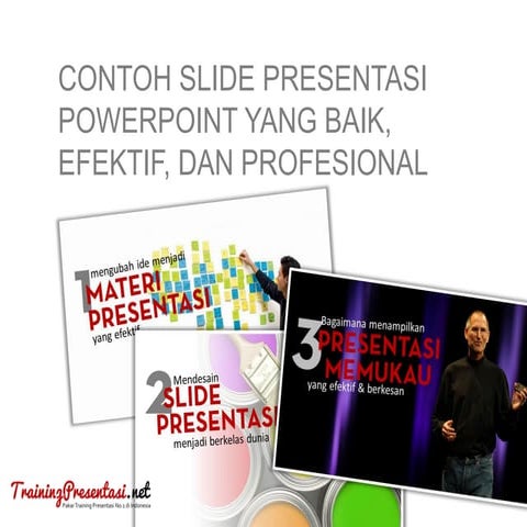 Contoh Slide Presentasi Powerpoint yang Baik dan Menarik (Versi Terbaru ...