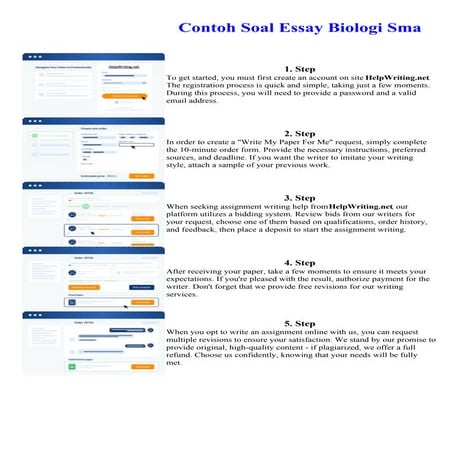 Contoh Soal Essay Biologi Sma | PDF