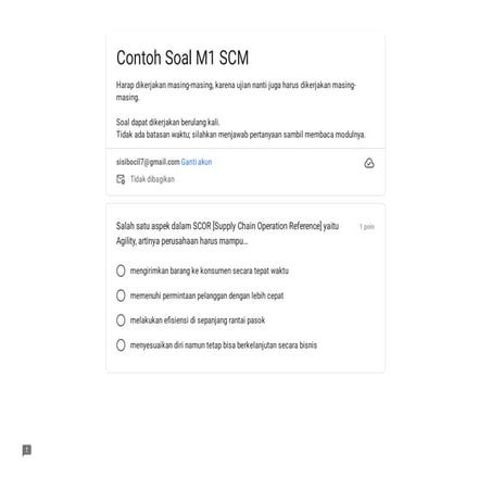 Contoh Soal pelatihan pengadaan bjM1 SCM.pdf