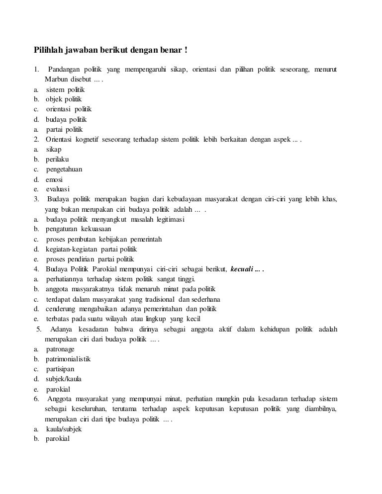 Contoh Soal Pkn Tentang Pancasila Soal Kelasmu