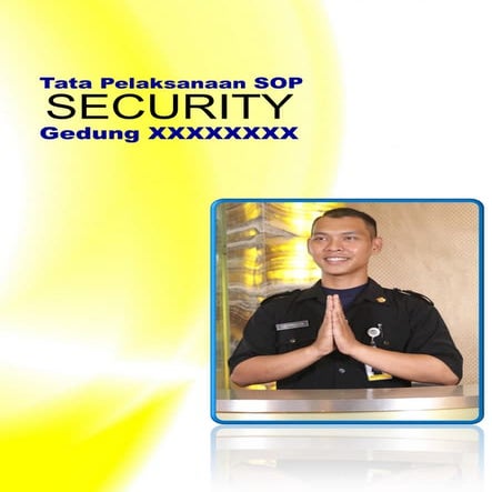 Contoh sop security pengamanan - code of conduct | PDF