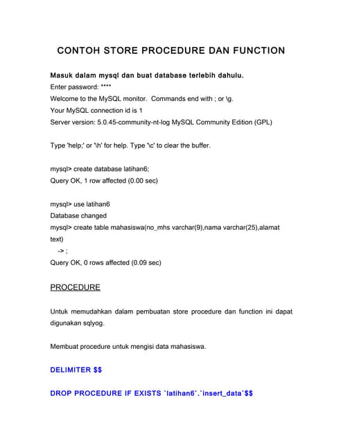 Pertemuan 10 (database client-server) | PPT