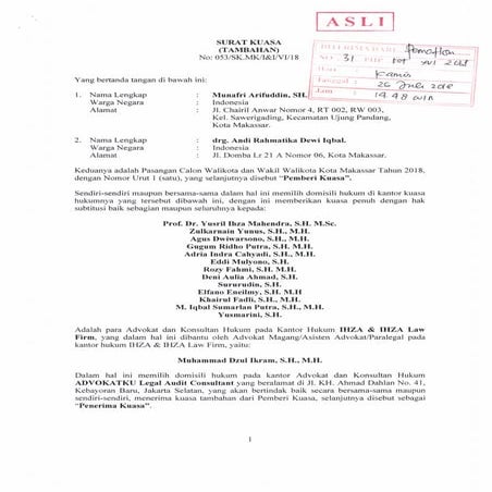 surat menyurat | PDF