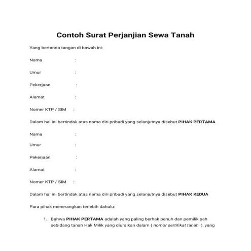 Contoh Surat Perjanjian Sewa Tanah.pdf