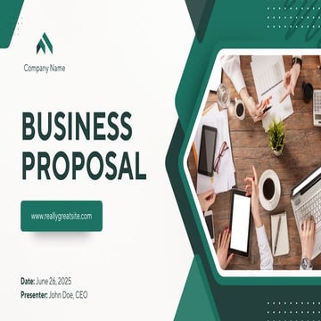 Contoh Template Proposal Bisnis Yang Dapat Digunakan | PDF