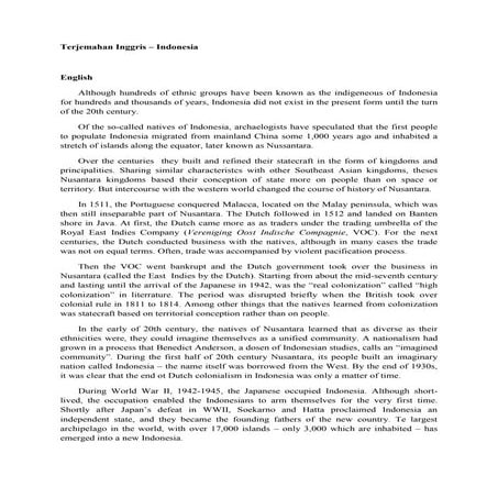 Teks proklamasi | DOCX