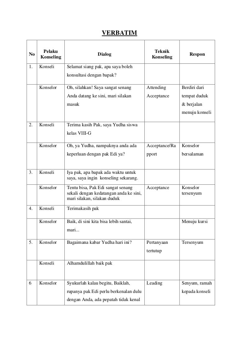 Contoh verbatim (REFRENSI)