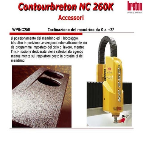 Contourbreton Nc260 K Accessori | PPT