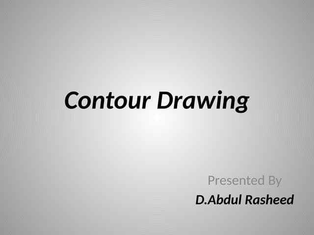 Freehand sketching | PPTX