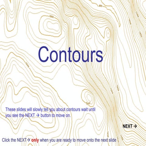Contours | PPT | Geography | Science