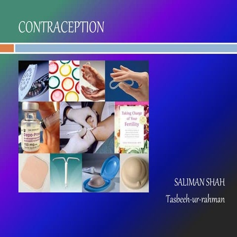 Contraception | PPTX