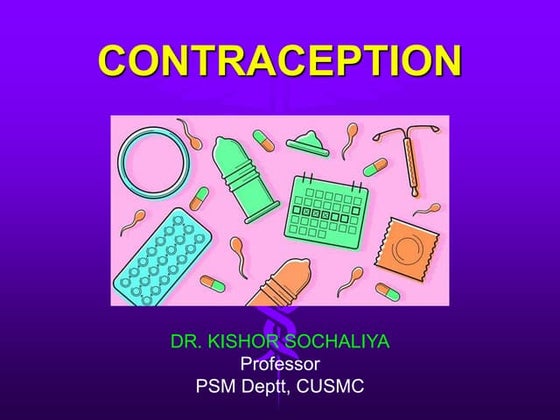 Contraception | PPTX | Pregnancy | Reproductive Health