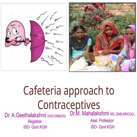 Concepts of contraception updated version | PPTX