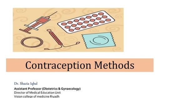 Contraception Methods l Consultant Obstetrician & Gynecologist in ...