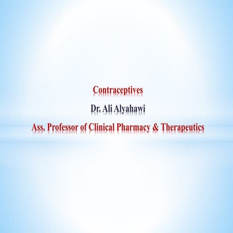 Centchroman Tablets I.P.( Chhaya) Oral Contraceptive Pills | PDF