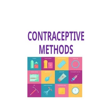 power point presentation on contraceptive methods | PPTX