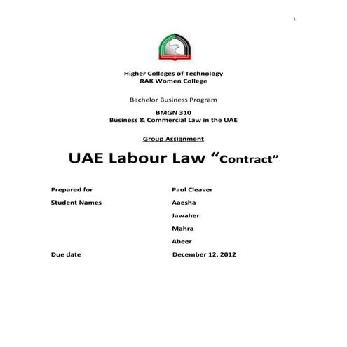 Contract | PDF