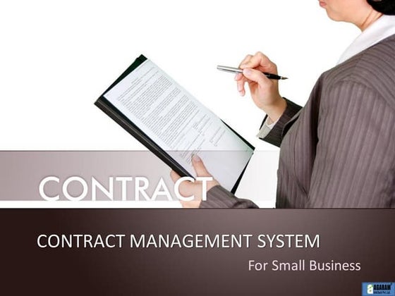 Procurement contract management | PPT