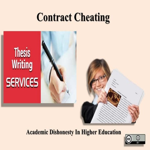 Contract cheating: Academic Dishonesty In Higher Education | PPT