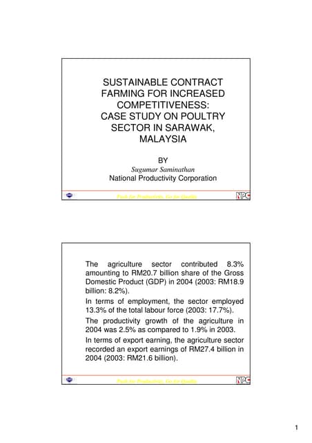 Poultry Integration | PPT