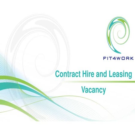 Short Term Contract - Executive Level - Contract Hire and Leasing | PPT