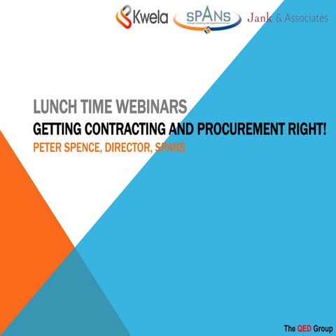 Getting ML Contracting and procurement right! | PPT