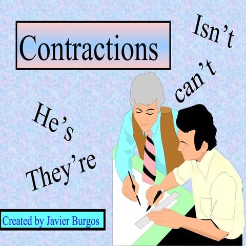 English Contractions | PPT