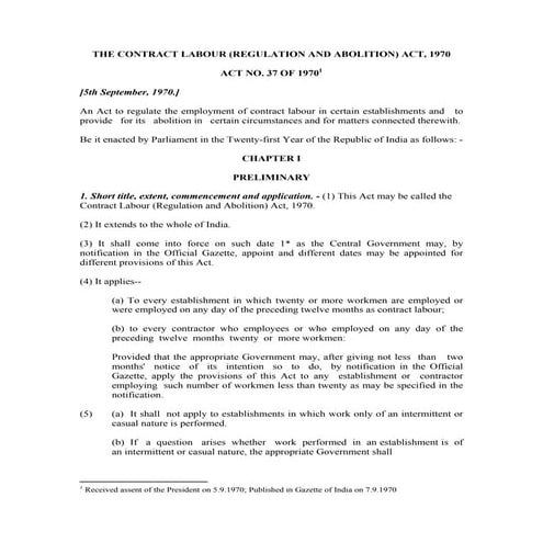 Contract labour | DOC