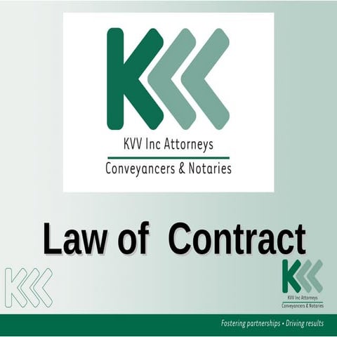 Contract law | PPT