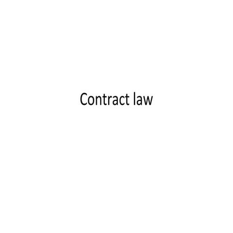 Contract Law Ppt Contract Law Ppt Contract Law Ppt Ppt