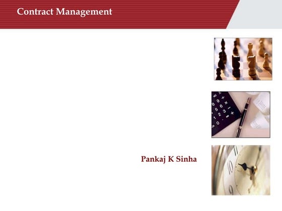 3 Step Contract Management System | PPT