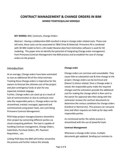 BIM Execution plan | PDF | Civil Engineering Industry | Industries