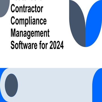 contractor compliance management software | PPT