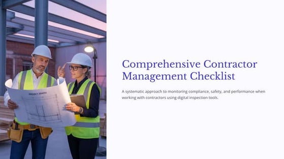 Construction Punch List Template with eAuditor Audits & Inspections | PDF