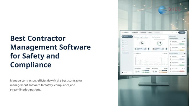 Streamline Projects with the Best Contractor Management Software | PPTX