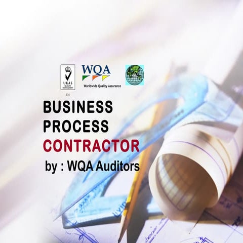Contractor's business process | PPT