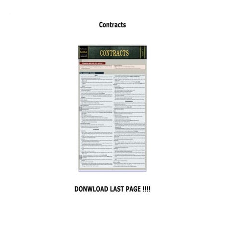 Contracts | PDF