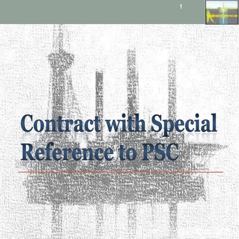 Contracts and psc | PPTX
