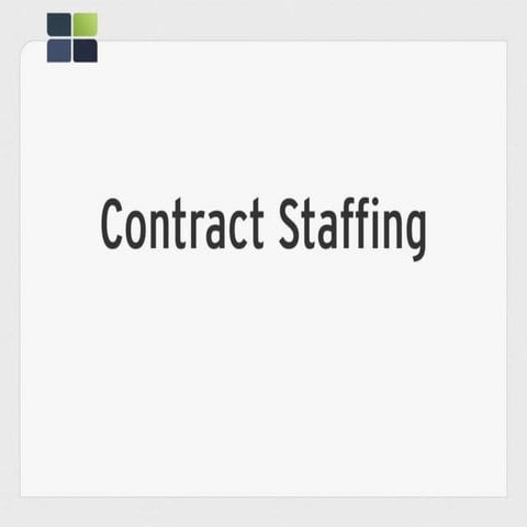 Contract Staffing | PPTX