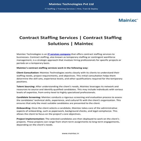 Contract Staffing Services - Maintec.pdf