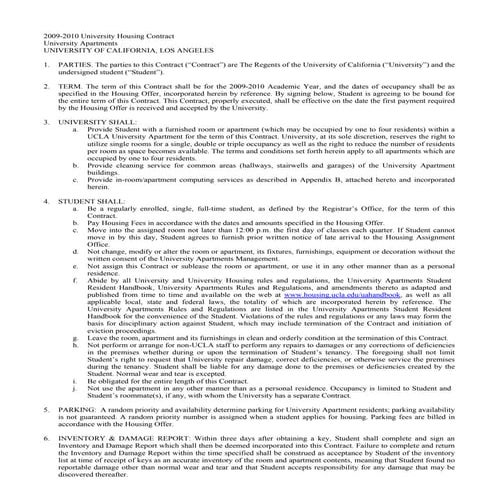 Contract Ucla | PDF