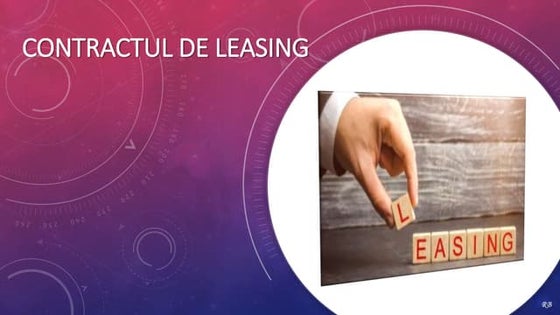 Contracte economice - caracterizare | PPTX