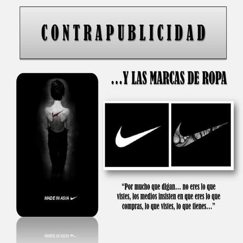 LA CONTRAPUBLICIDAD | PPTX