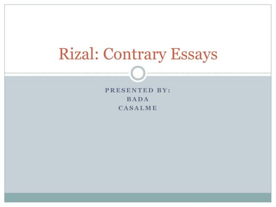 Repormista o Rebolusyonaryo: Ano ba talaga si Rizal? | PDF