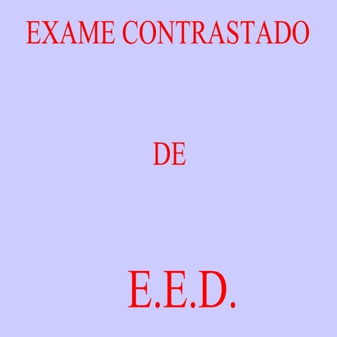 Contrastado eed | PPT