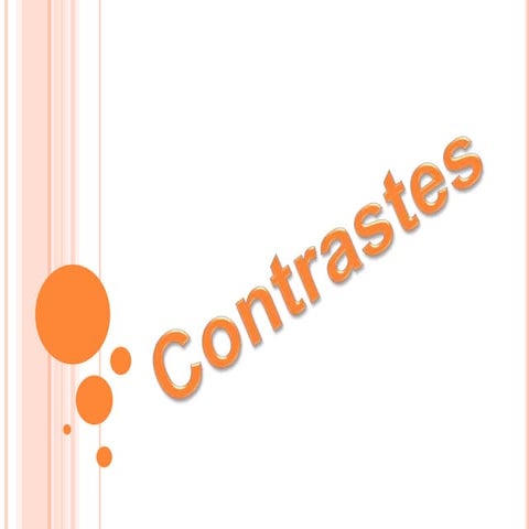 Contraste | PPTX