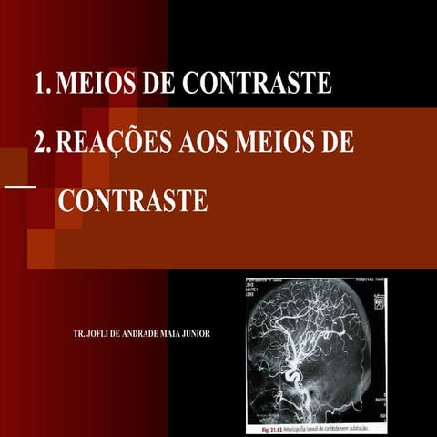 Contraste radiologico | PPT